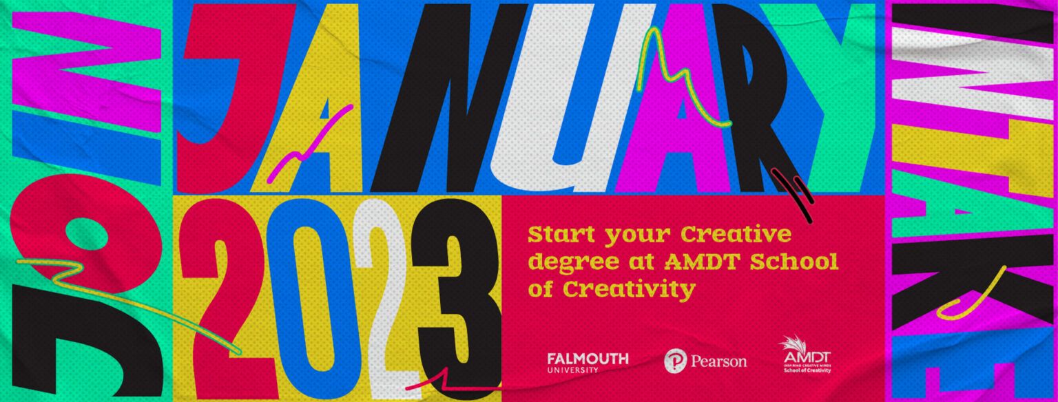 AMDT School of Creativity - Falmouth University degrees, Pearson HNDs
